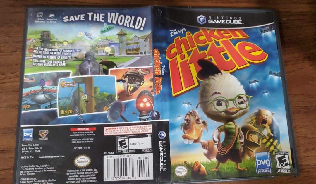 Amazon.com: Disney's Chicken Little - Gamecube (Renewed) : Video Games