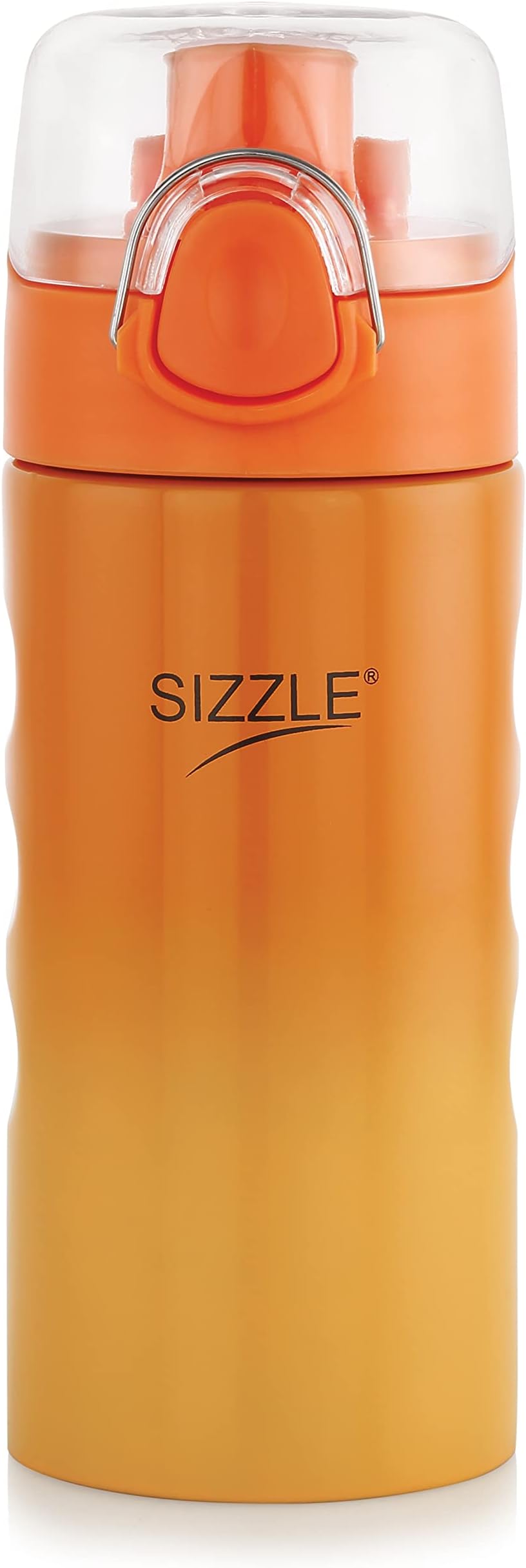 Sizzle Stainless Steel Water Bottle, 1000ML, Set of 4, Silver : Amazon ...