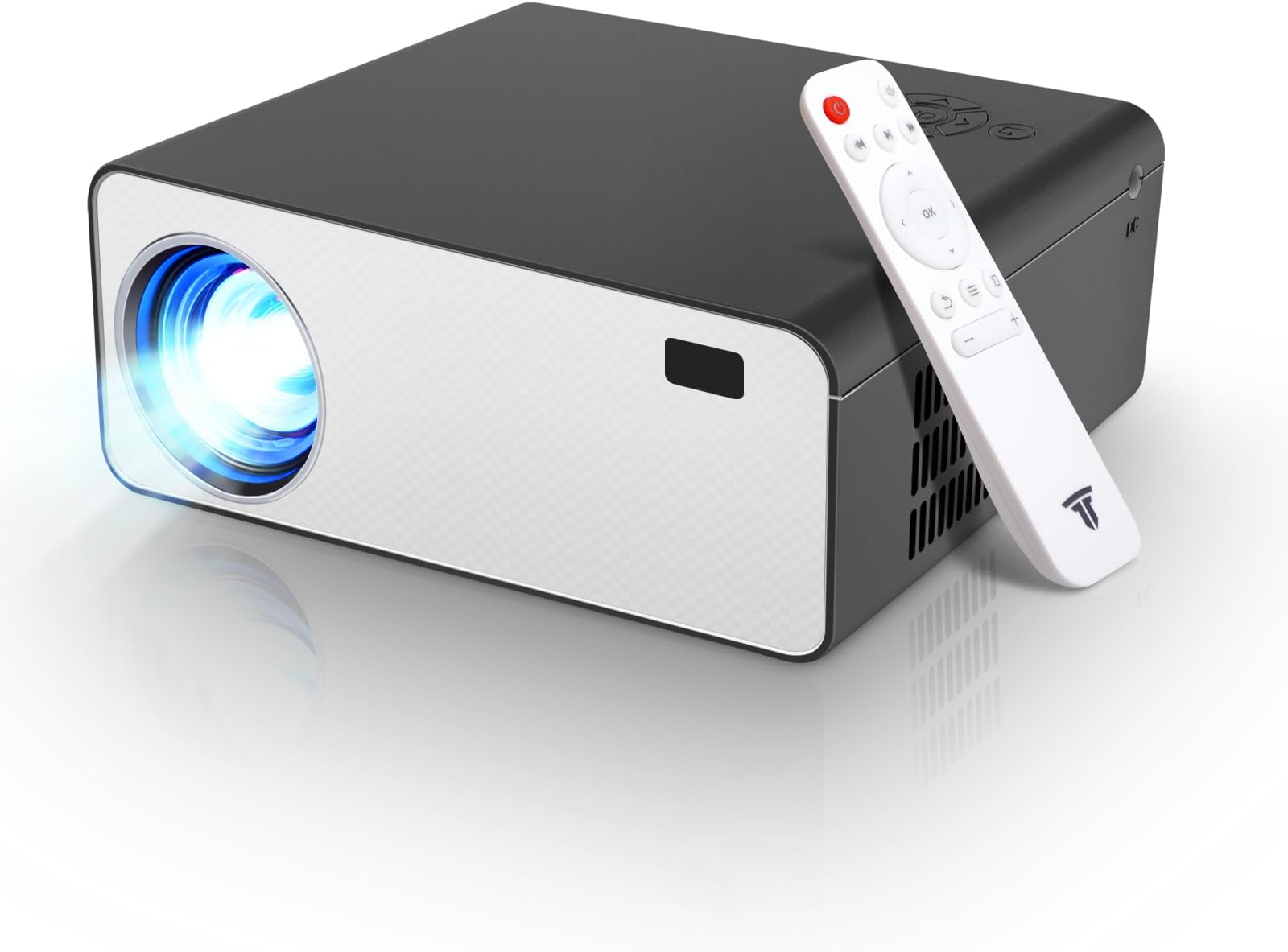 Amazon.com: Portable WiFi 6 & Bluetooth Mini Projector - 180° Rotation ...