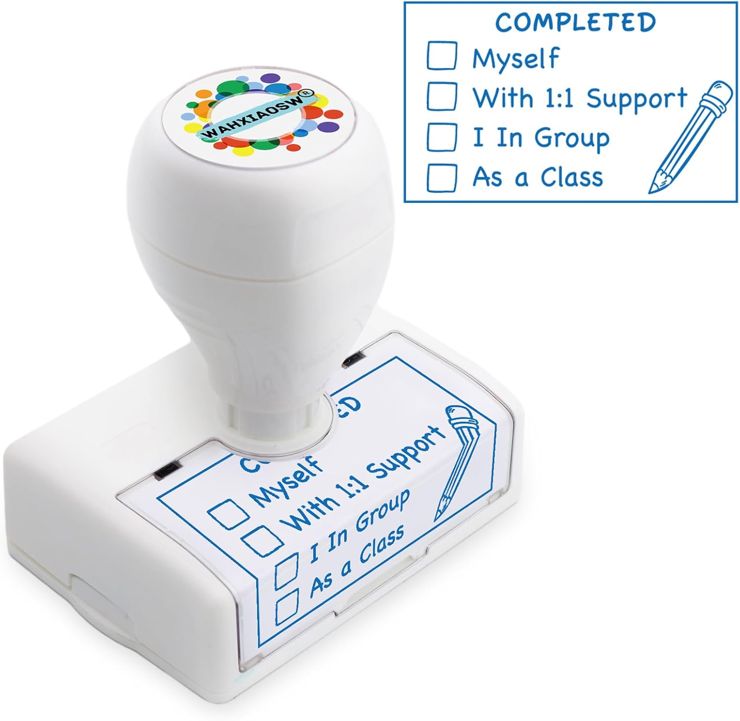 Amazon.com : Teacher Stamps-Checkbox Grading Stamps, Stamps for ...