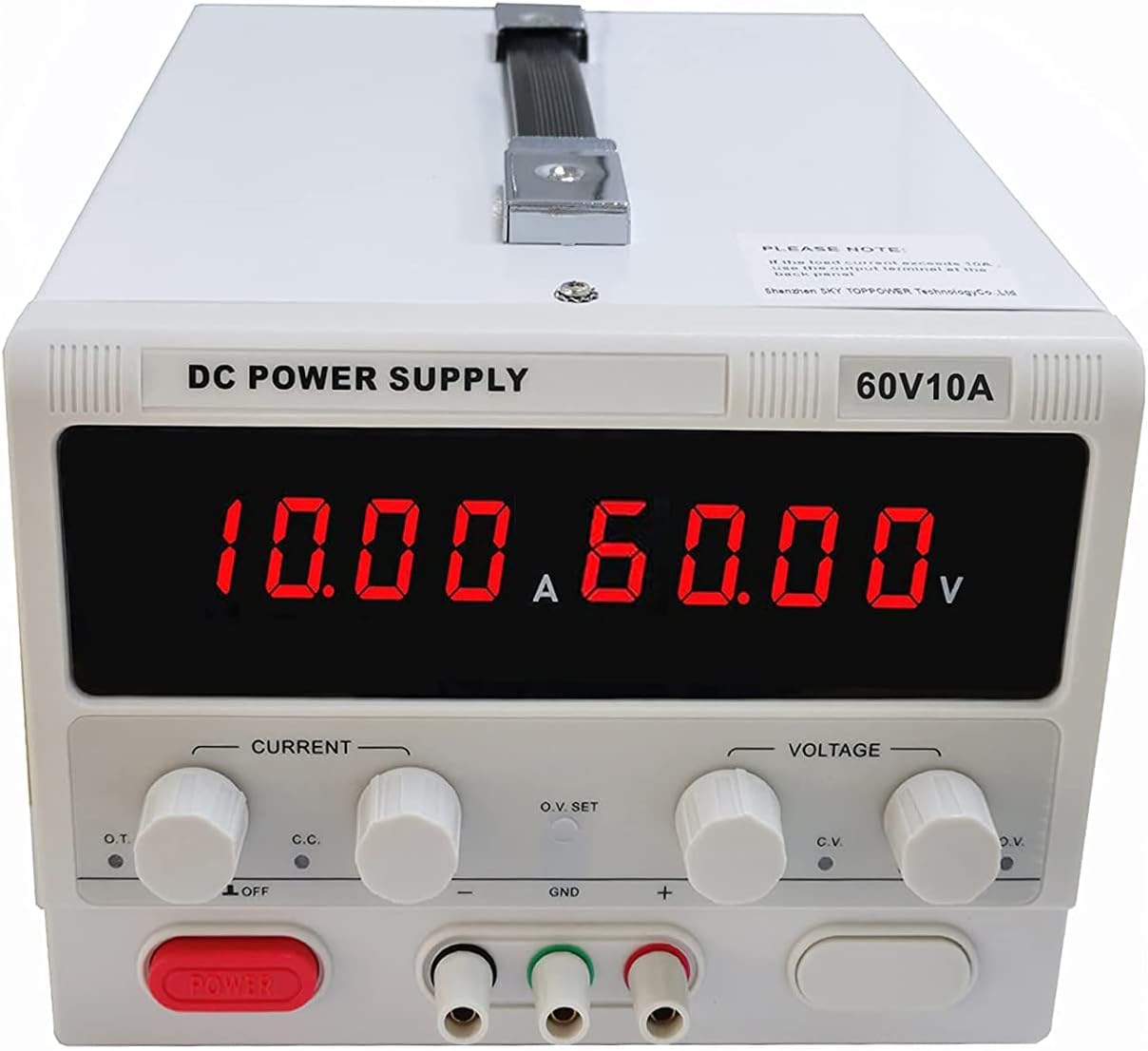 SKY TOPPOWER High Power Adjustable DC Power Supply 60V/10A High ...