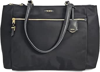 Amazon.com: TUMI Sonia Black With Gold Hardware Women's Business Tote ...