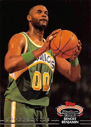 Amazon.com: 1992-93 Stadium Club Basketball #115 Benoit Benjamin ...