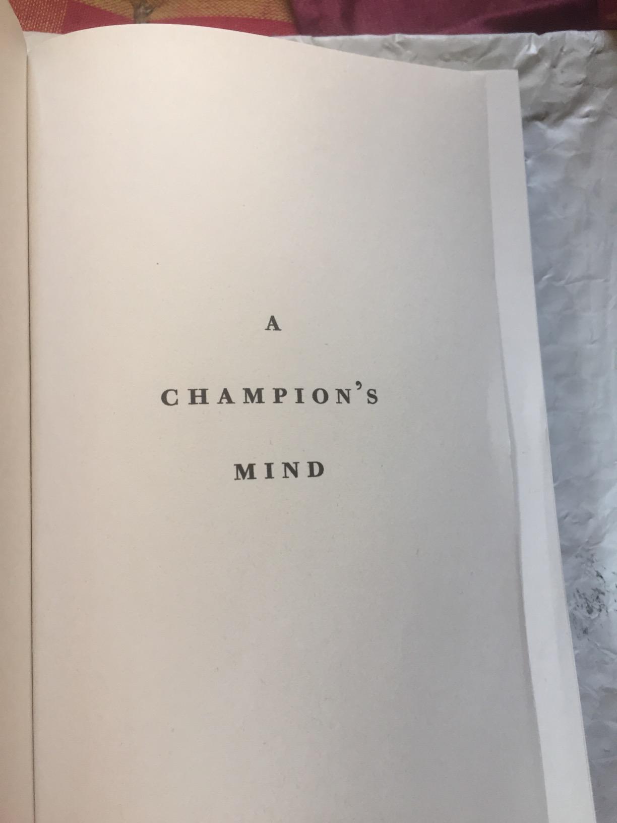 Buy A Champion's Mind: Lessons from a Life in Tennis Book Online at Low ...
