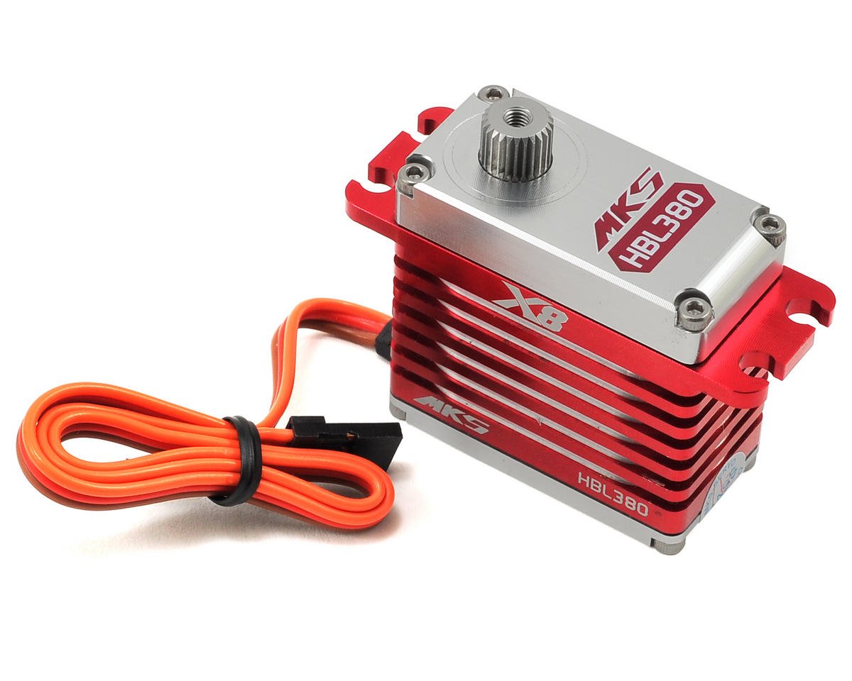 Buy MKS Servos X8 HBL380 Brushless Ti-Gear High Torque Large Scale ...