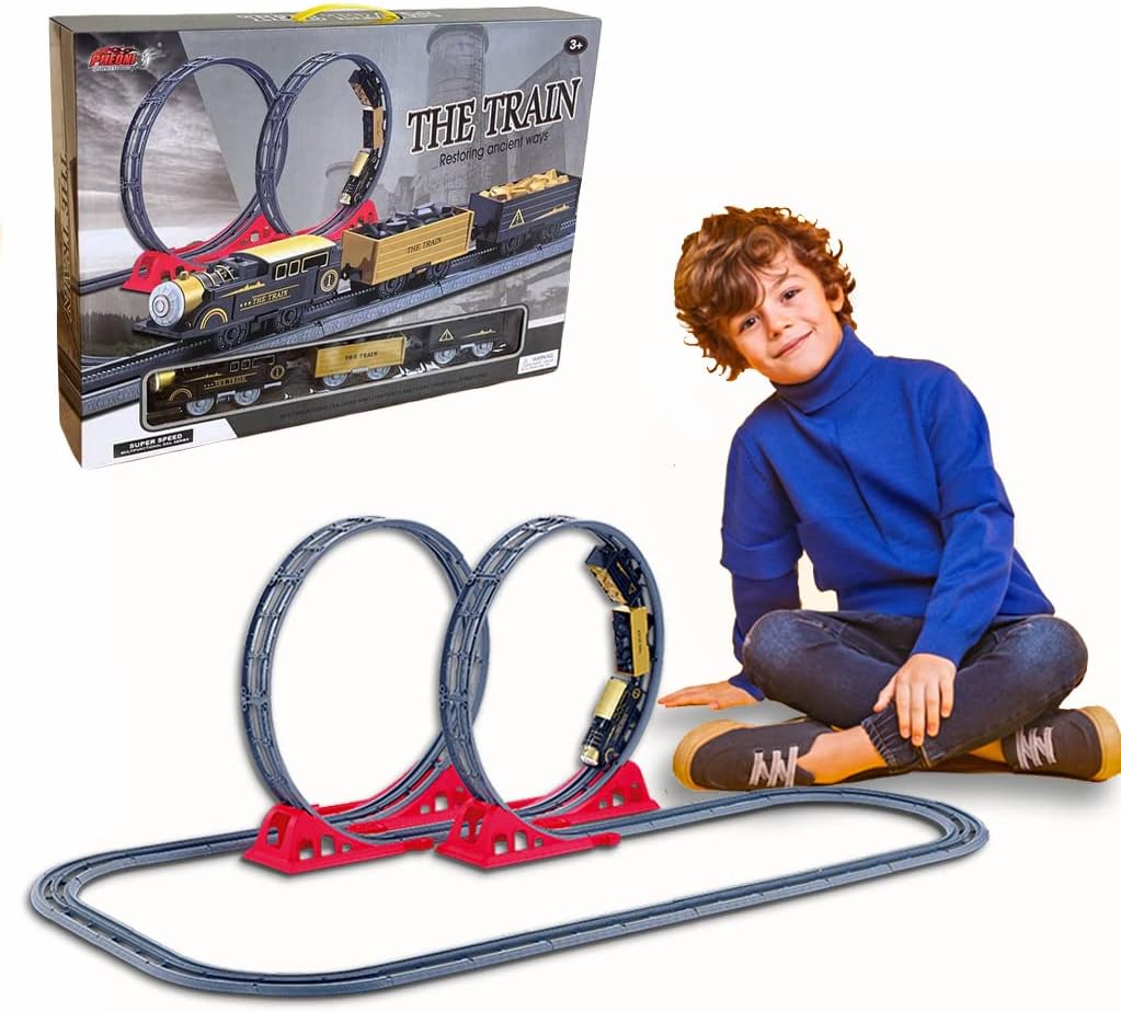 xwin sportseries Railway Train track Roller Set for Kids Flexible ...