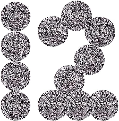 Amazon.com: GUEICN Stainless Steel Scrubber Scrubbing Scouring Pad ...