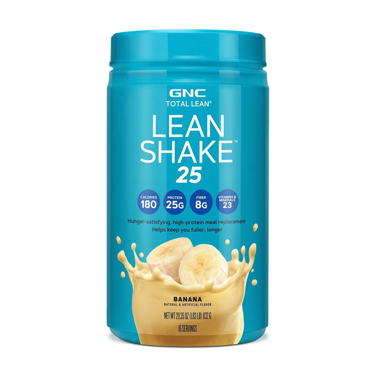 Amazon.com: GNC Total Lean | Lean Shake 25 Protein Powder | High ...