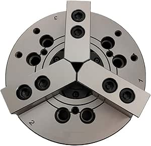Amazon.com: FPBIGCHA 6 Inch SB206 Hollow Three Jaw Hydraulic Power Chuck Pressure CNC Chuck ...