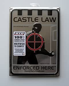 Amazon.com: Castle Law Enforced Here : Home & Kitchen