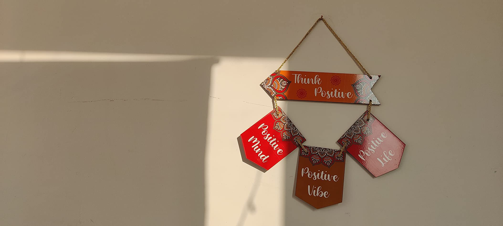 Artvibes Sweet Home Quotes Decorative Wall Art MDF Wooden Hanger for ...