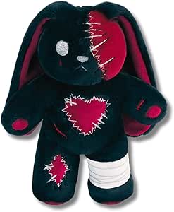 Amazon.com: PHITECUS Scary Goth Bunny Plush-Creepy Emo Rabbit Stuffed ...