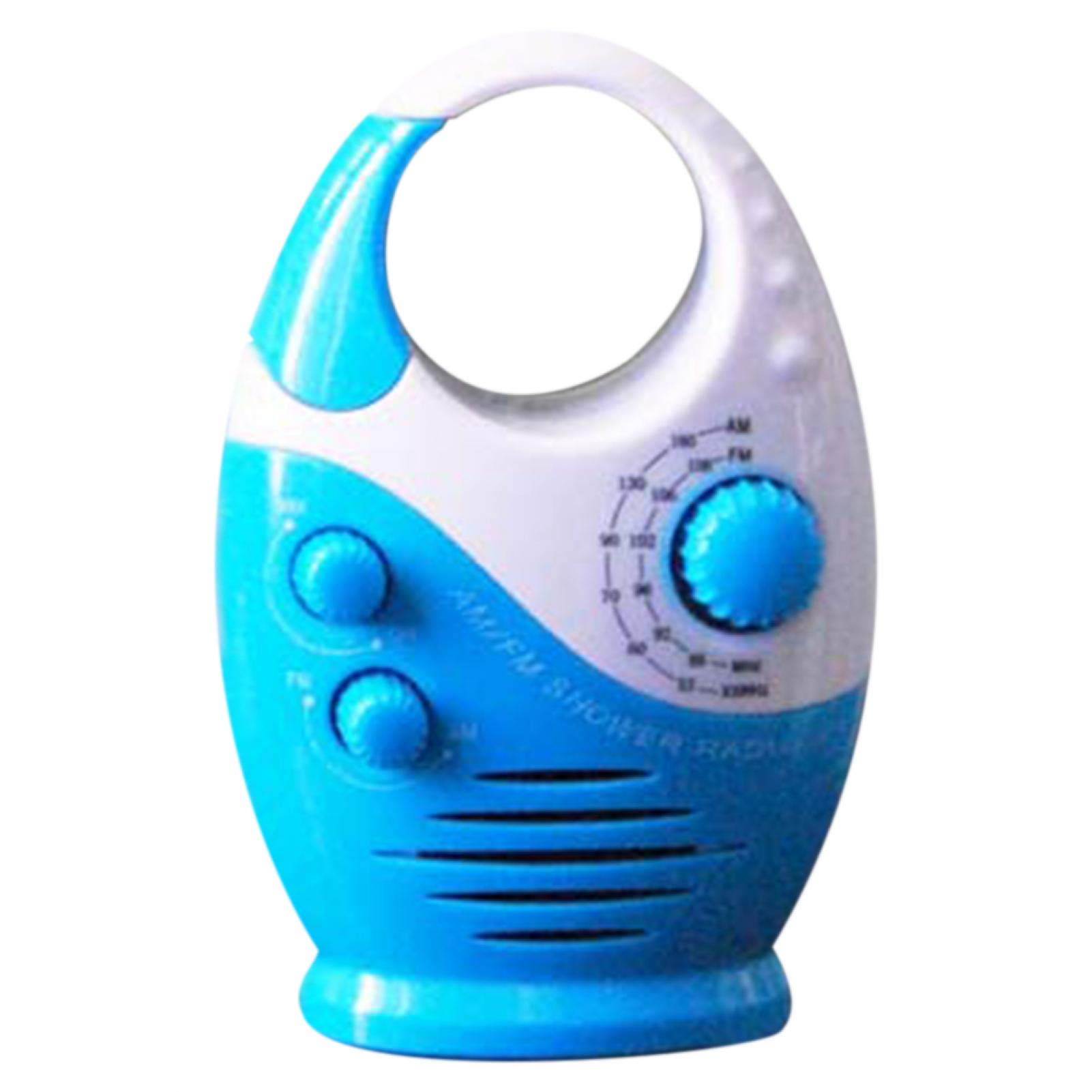 Waterproof Shower Radio, Bathroom Speaker Button Adjustable Volume ...