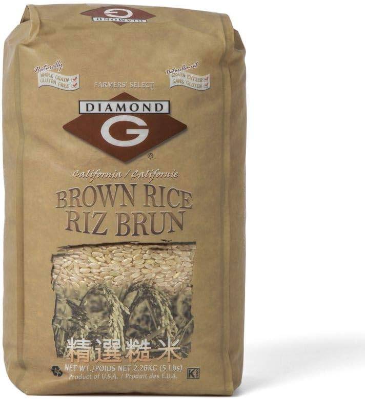Amazon.com : 5 LBS Diamond G Calrose Rice : Grocery & Gourmet Food