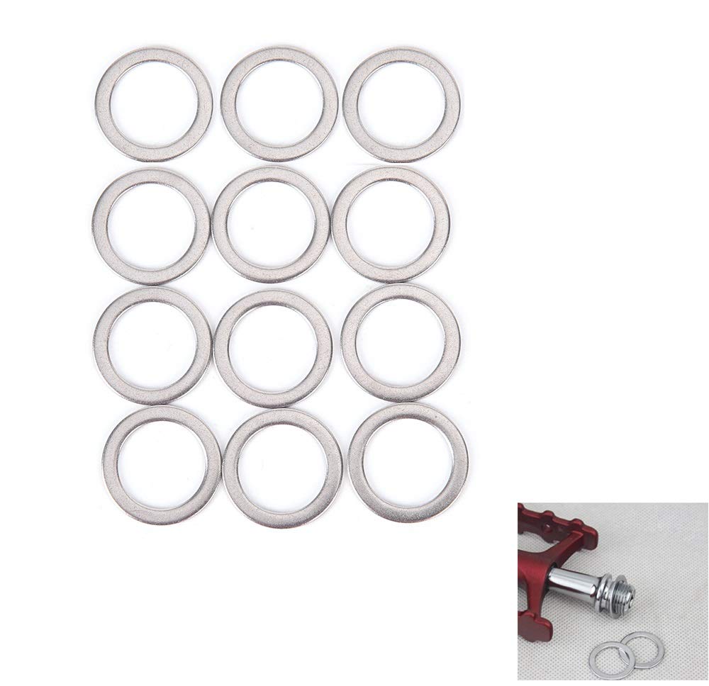 Amazon.com: Pedal Washers Spacers for 9/16” MTB Road Bike BMX Bicycle ...