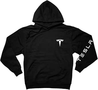 Tesla Logo Hoodie for Men, Women and Teens at Amazon Men’s Clothing store