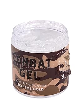 Amazon.com : Combat Gel extreme hold hair gel (500 ML, Unscented ...