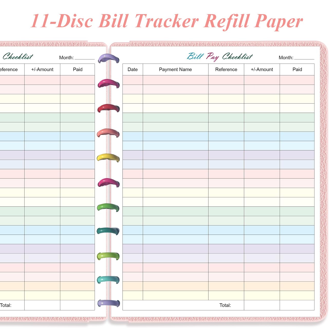 Snapklik.com : A4 TUL Bill Payment Checklist Refills - 50 Sheets/100 ...