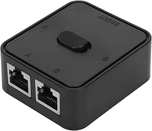 Amazon.com: 2 Port Gigabit Network Switch, RJ45 CAT6 Network Switch ...