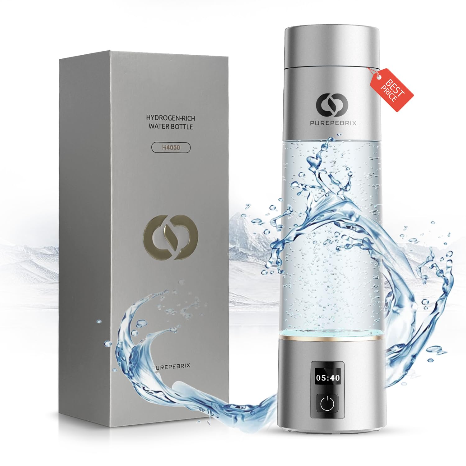 2024 Advanced Hydrogen Water Bottle Generator Platinum Edition- 4400 ...