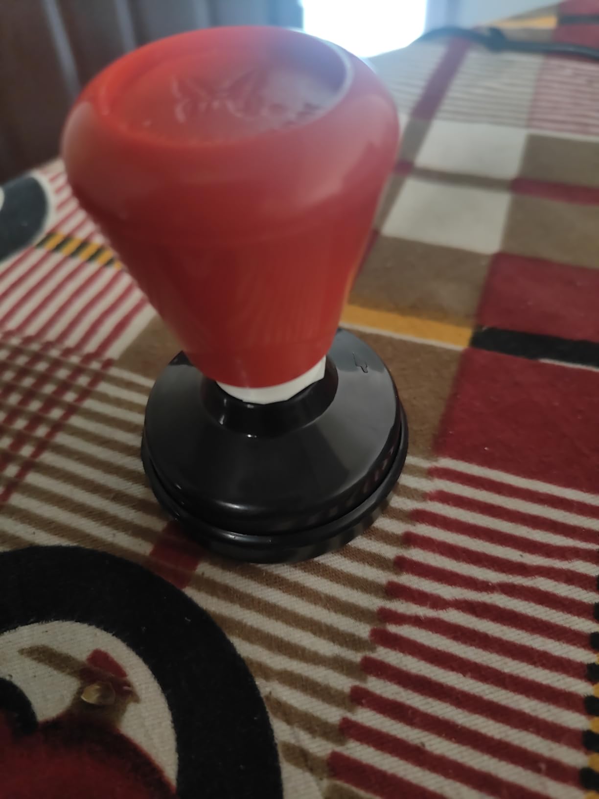 AXIIES Self Ink/Pre Ink Round Stamp Customized Rubber Seal (Medium ...