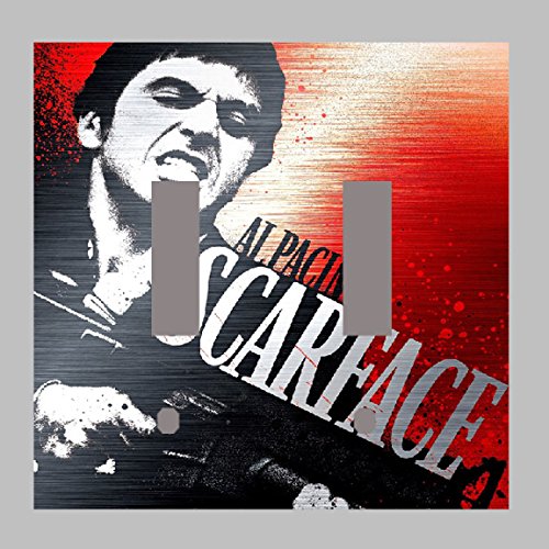 Amazon.com: SCARFACE- DOUBLE Light Switch Plate/Cover : Tools & Home ...