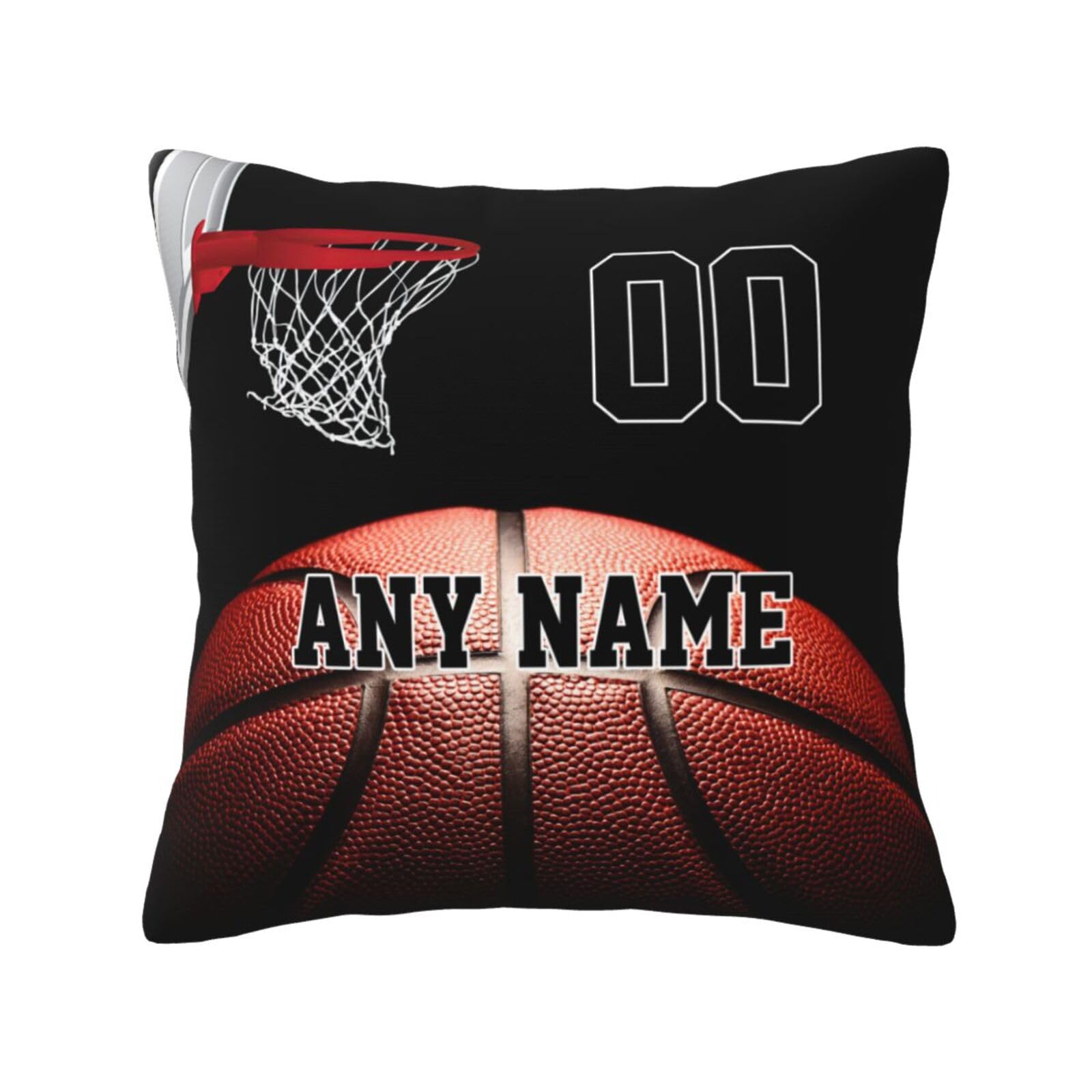Amazon.com: Oplamigy Personalized Pillow Cases with Names Basketball ...