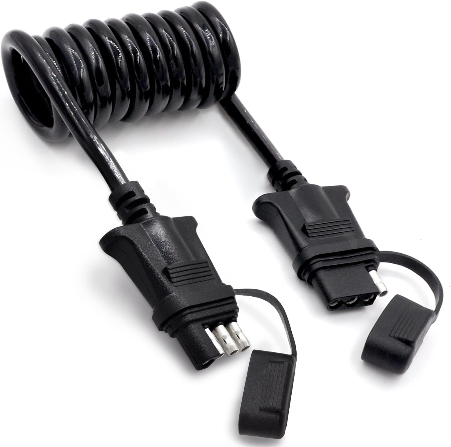 Amazon.com: Prutomr 4 Way Flat Trailer Light Wiring Extension 4.5Ft 55 ...