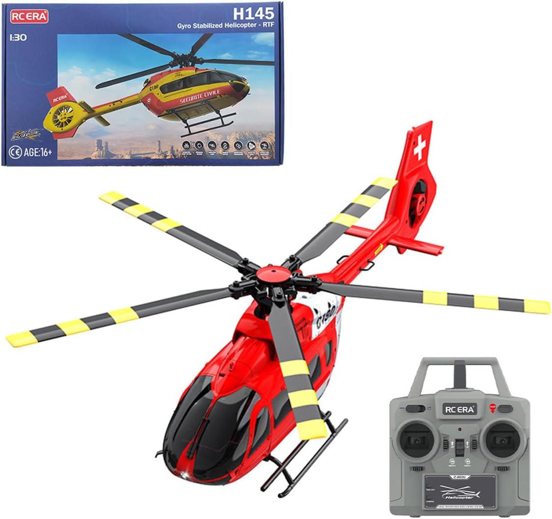Amazon.com: Razordon C190 RC Helicopter for Adults, 1/30 Scale 2.4G 6CH ...