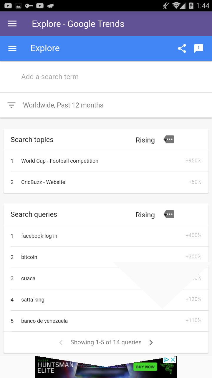 Trends Toppy - Alien Google Trends - App on Amazon Appstore