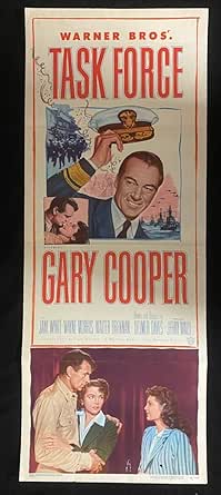 Amazon.com: MOVIE POSTER: Task Force Original Insert Movie Poster 1949 ...