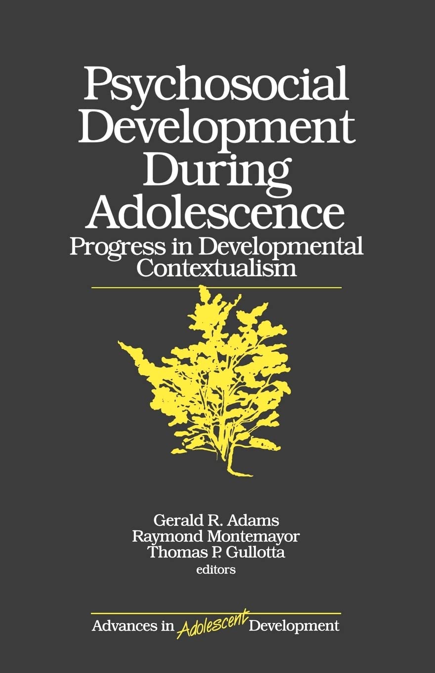 Amazon.com: Psychosocial Development during Adolescence: Progress in ...