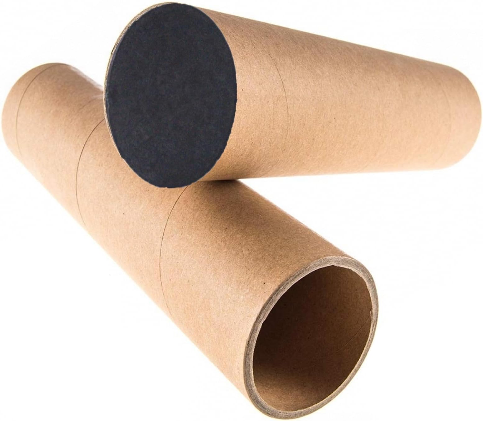 Amazon.com : VIMI 2 Pack Mailing Tubes Cardboard Mailing Tube Plastic ...