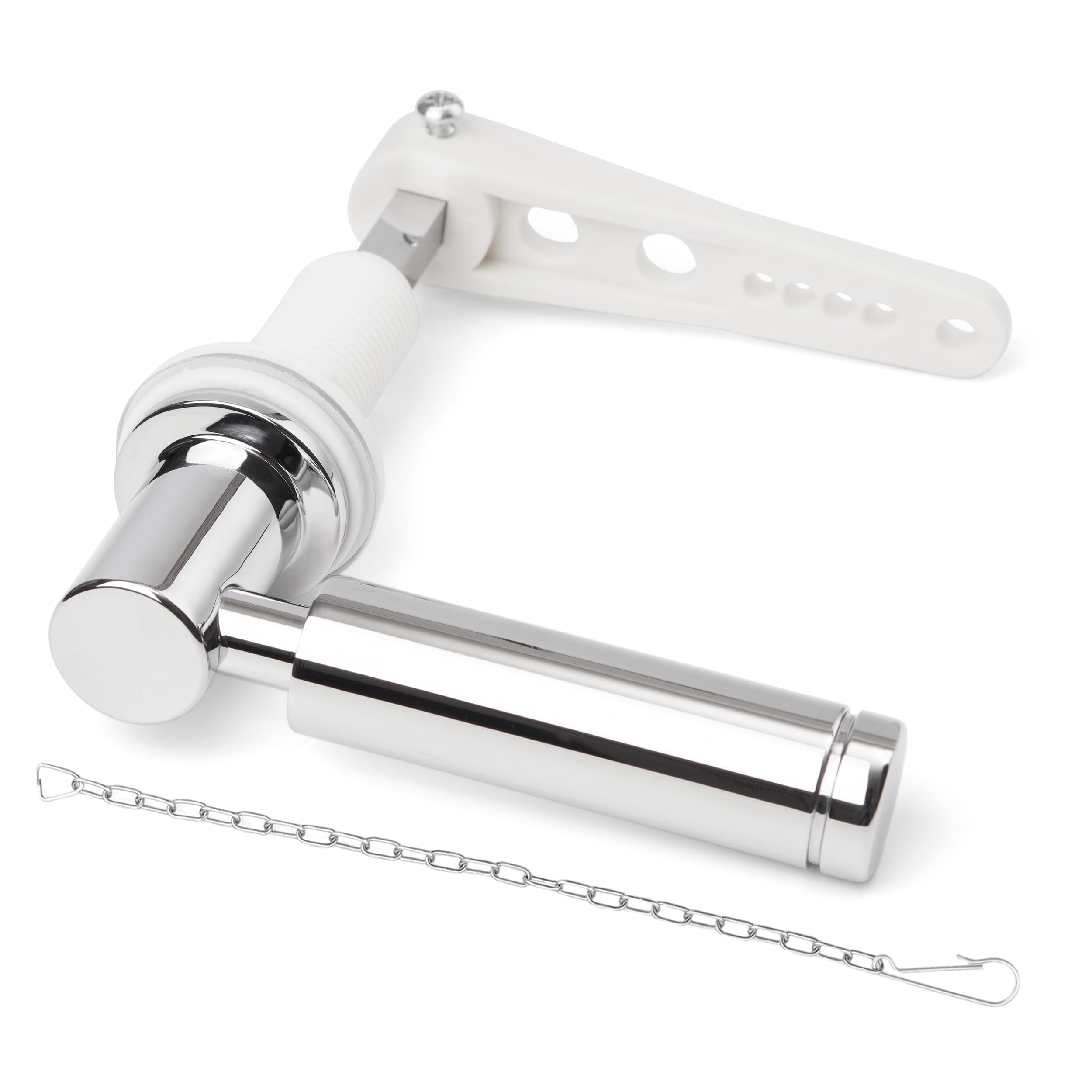 Weielt Toilet Flush Handle Eeplacement Kit Zinc Alloy Metal Toilet ...