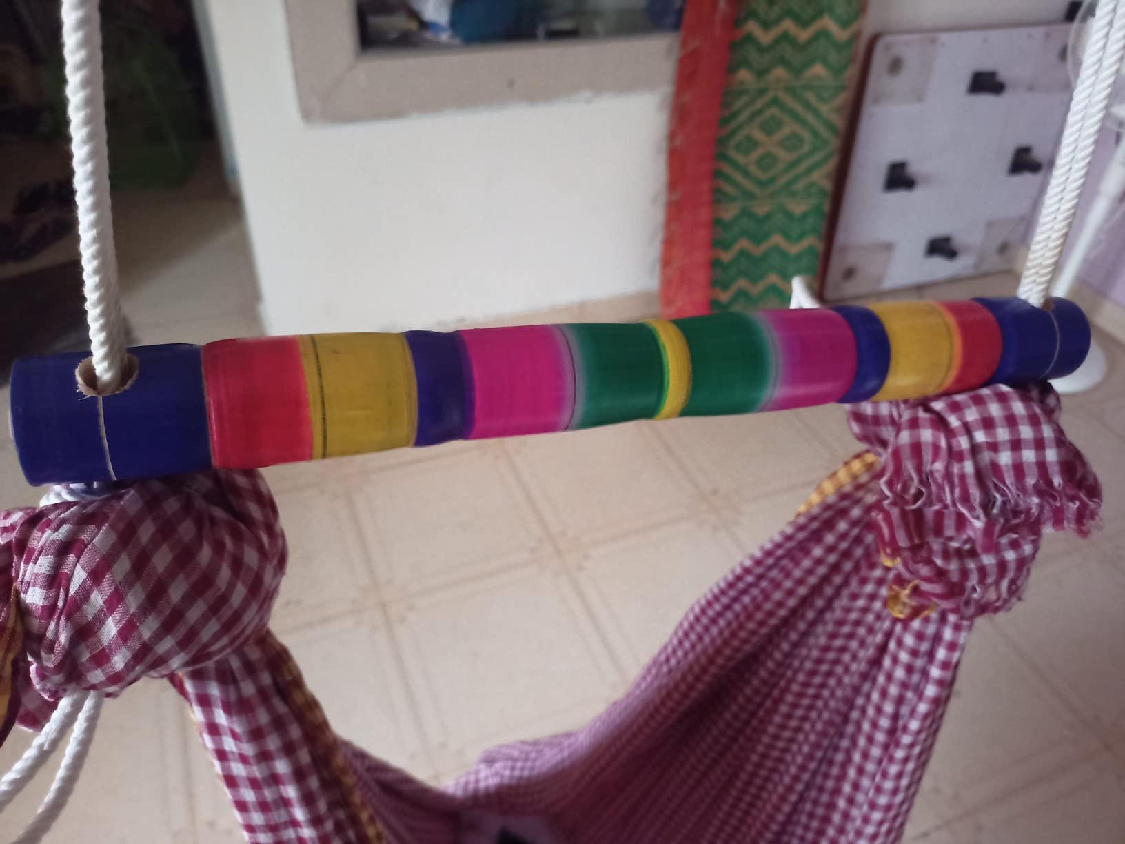 Buy Cradle Stick in Wood for Baby | Traditional Baby Wood Cradle Stick ...