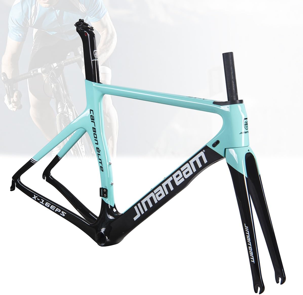 Amazon.com: KLWEKJSD Carbon Fiber Road Bikes Frameset for 700C Wheels ...