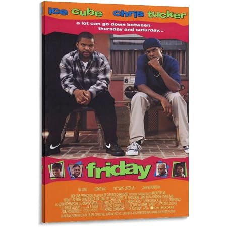 Amazon.com: Blueline Friday Movie Poster 27 x 40, Ice Cube, Chris ...