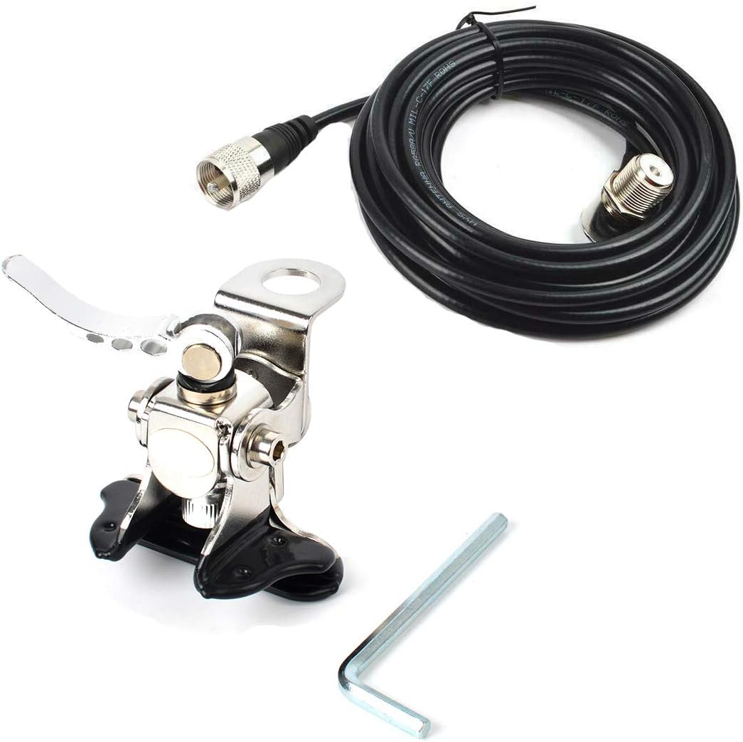 Amazon.com: UAYESOK Car Antenna Mount Bracket Clip Trunk Lid Hatchback ...