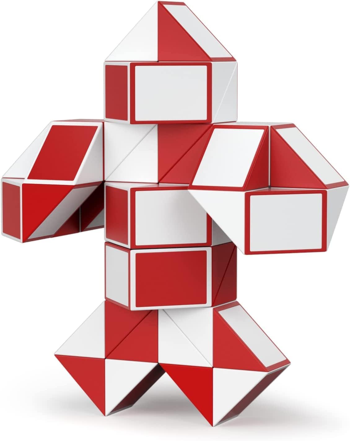 ROXENDA Magic Snake with 60 Segments, Magic Snake Cube Twist Puzzle ...