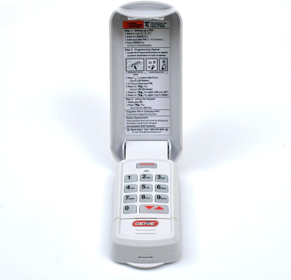 Genie GK-BX Intellicode Wireless Keypad 37224R - - Amazon.com