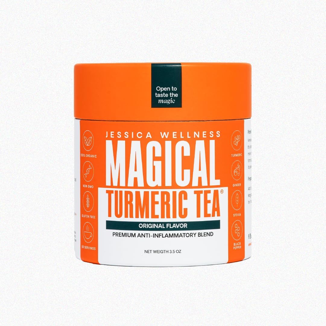 Amazon.com: JESSICA WELLNESS Magical Turmeric Tea/Ginger Turmeric Tea ...