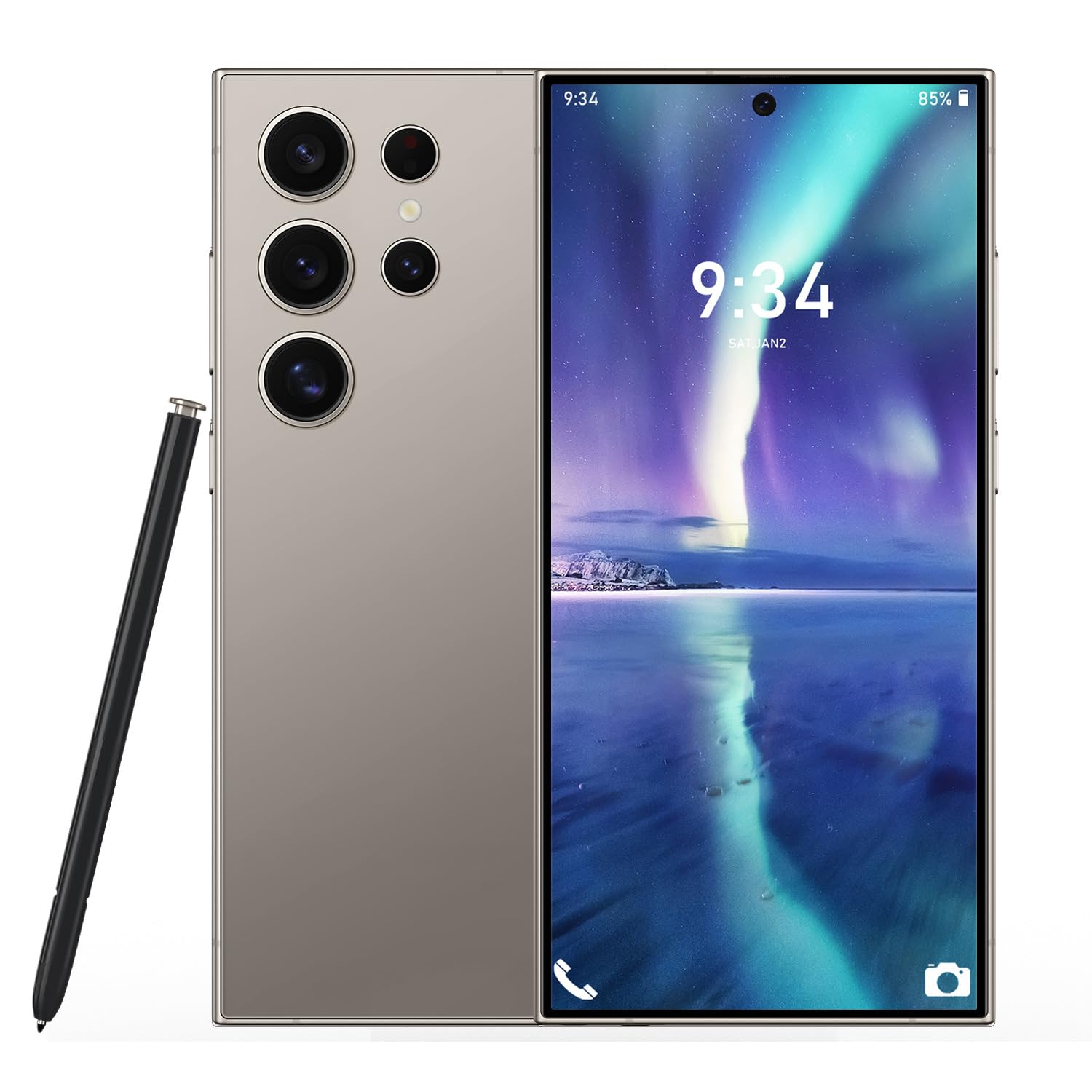 Amazon.com: A SLICE RED I23 Ultra Unlocked Cell Phone,Long Battery Life ...