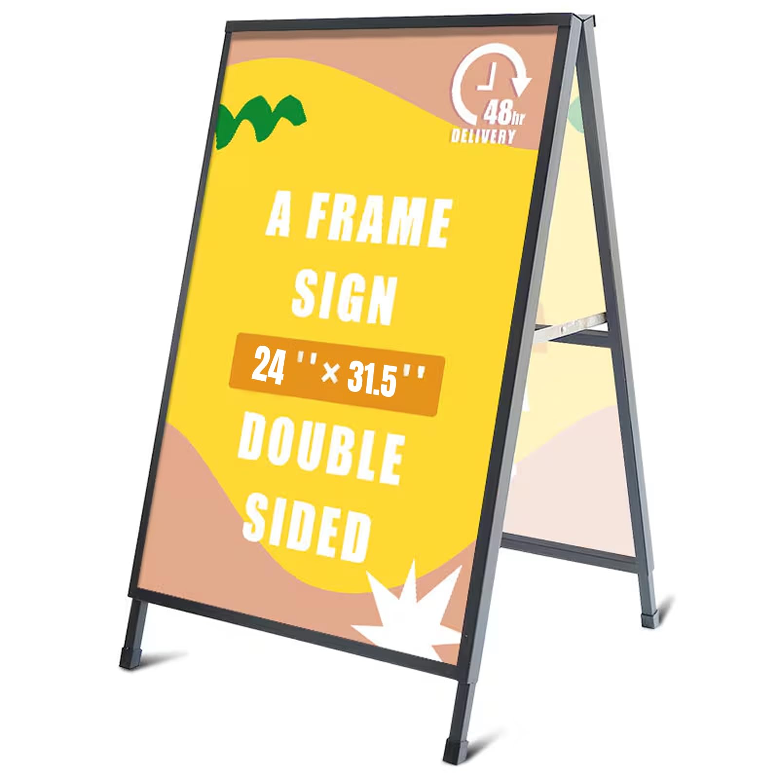 Outdoor Business Sign Frame A Frame Sign Holder (Pack Of 1), Outdoor