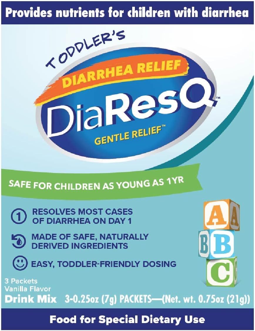 Amazon.com: DiaResQ Diarrhea & Immune Support Colostrum Drink Mix for ...