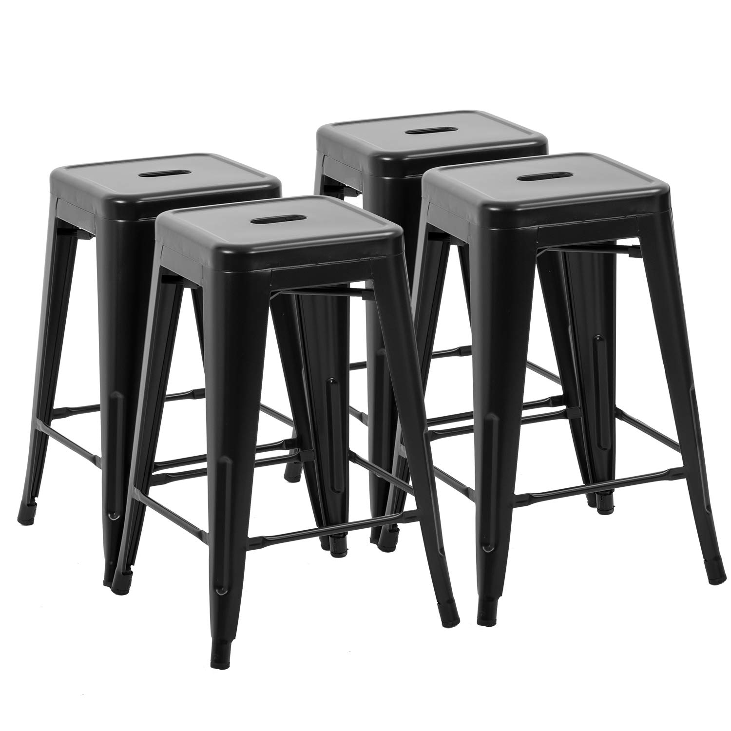 Snapklik.com : FDW 24 Inch Bar Stool Set Of 4