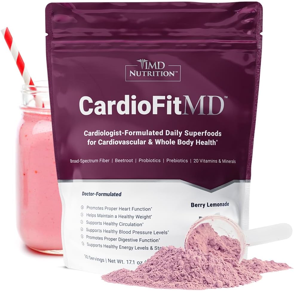 Amazon.com: 1MD Nutrition CardioFitMD - Vegan Beets Superfood Keto ...
