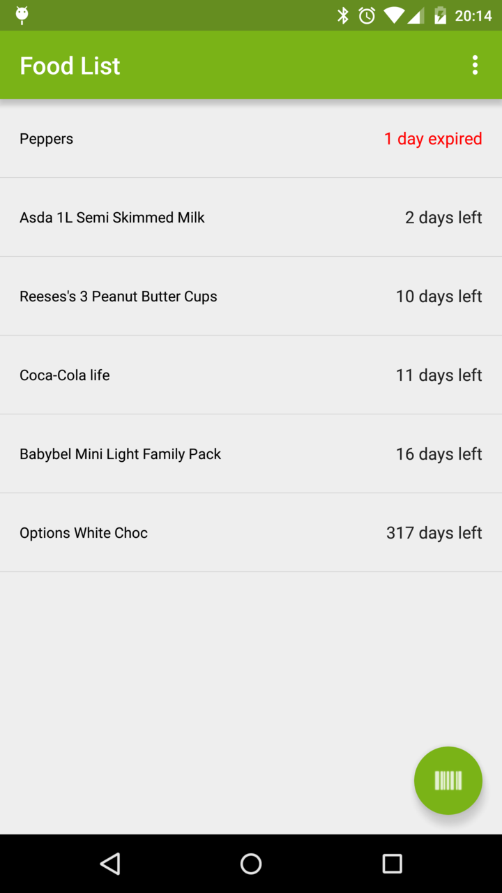 Best Before - App on the Amazon Appstore