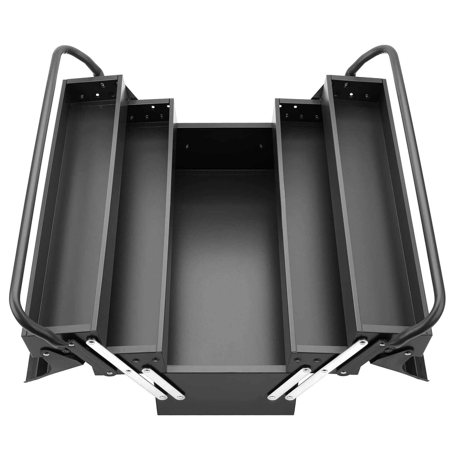 Buy Jetech 21 Inch Cantilever Metal Tool Box, Portable 5-Tray Steel ...