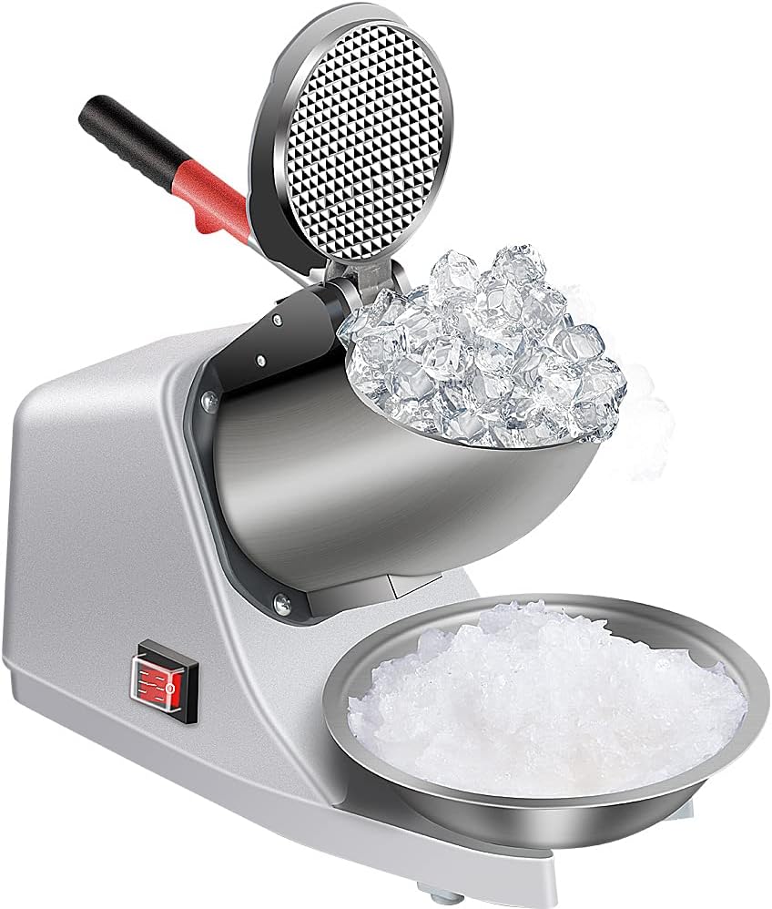 Amazon.com: Reespring Shaved Ice Machine Snow Cone Machine Ice Crusher ...