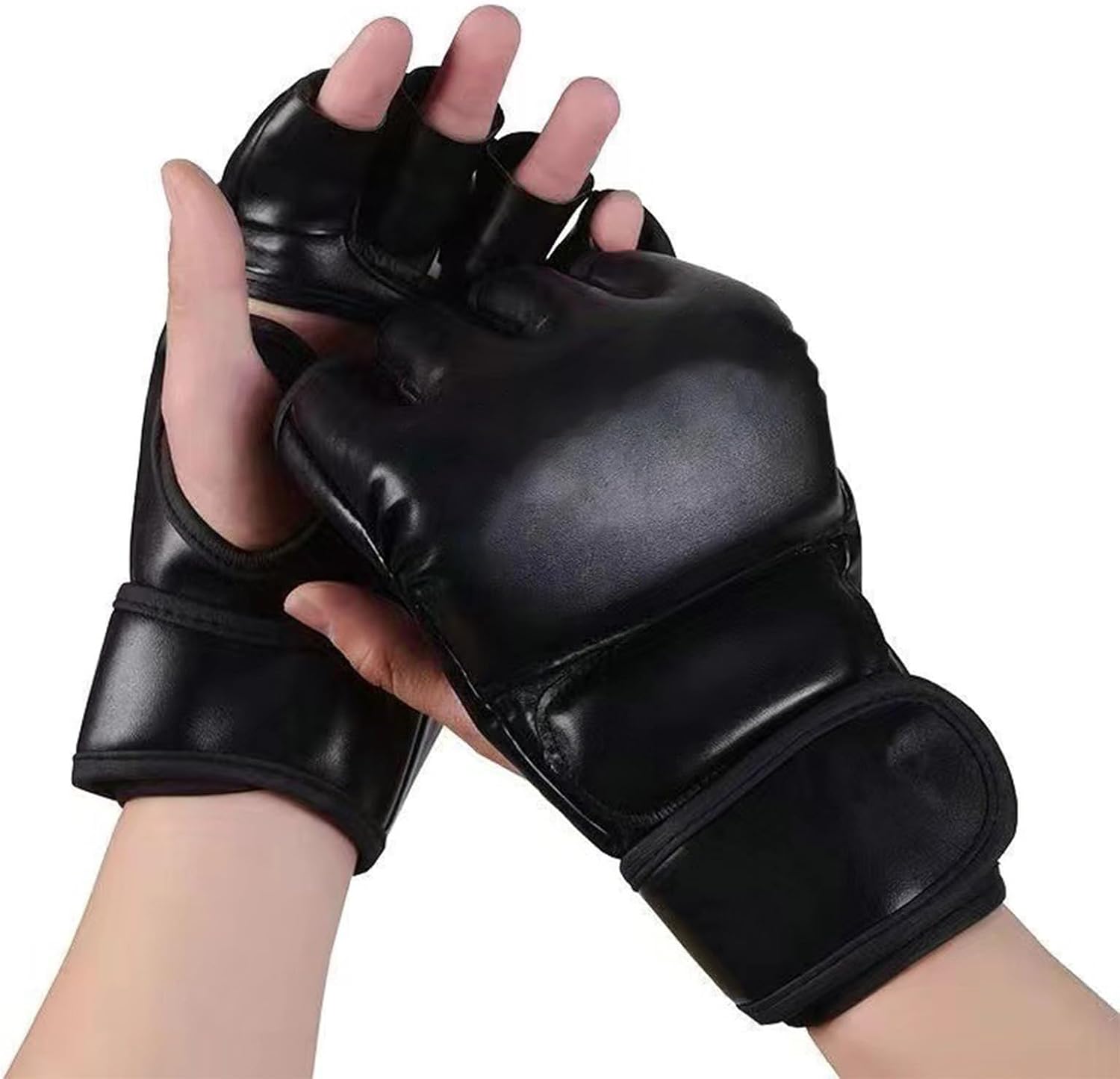Heavy Bag Gloves Half Finger Punching Gloves Boxing Kickboxing For ...